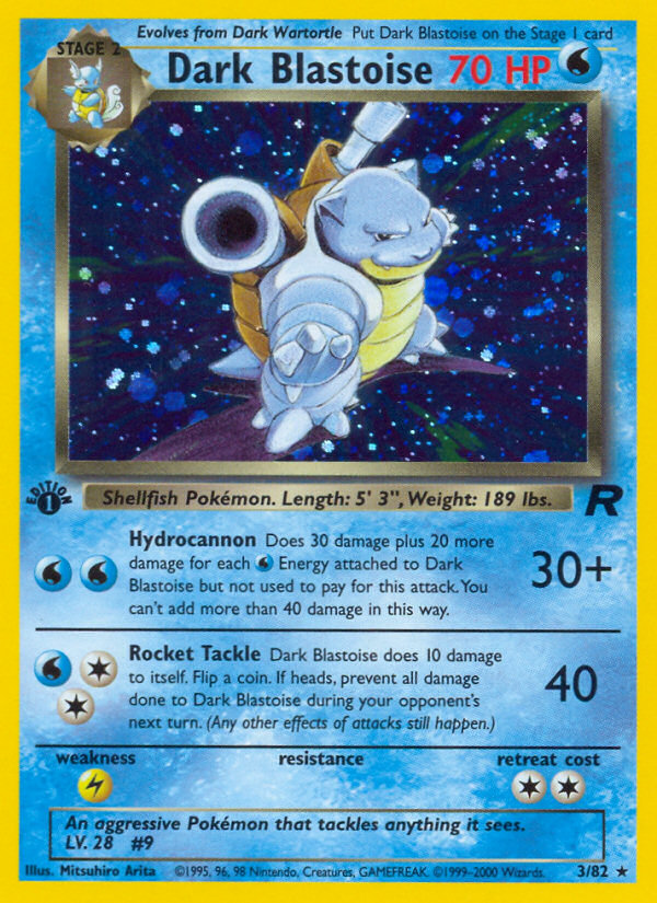 Blastoise Pokemon Card